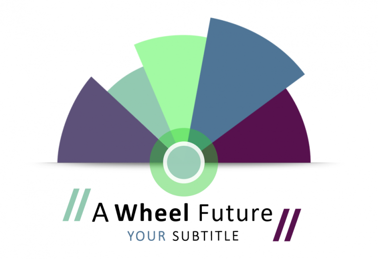 Animated Wheel Chart PowerPoint Template