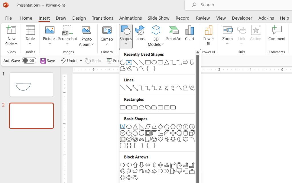 How to Make a Half Circle in PowerPoint - SlideHunter.com