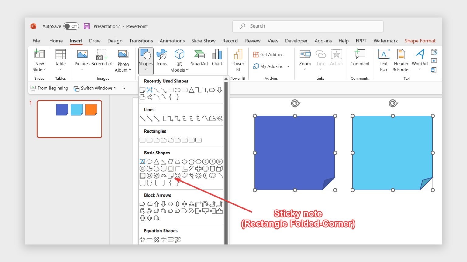 How to Create Sticky Notes in PowerPoint (Quick Way)