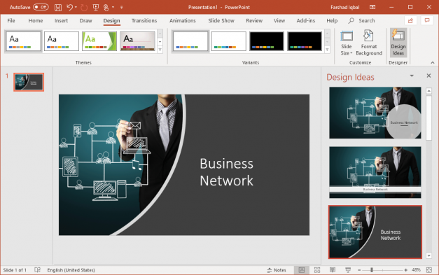 How to Automatically Design Slides with PowerPoint Designer