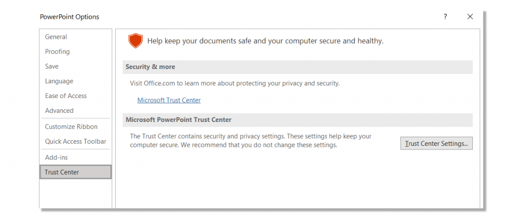How To Disable Protected View in PowerPoint, Word & Excel