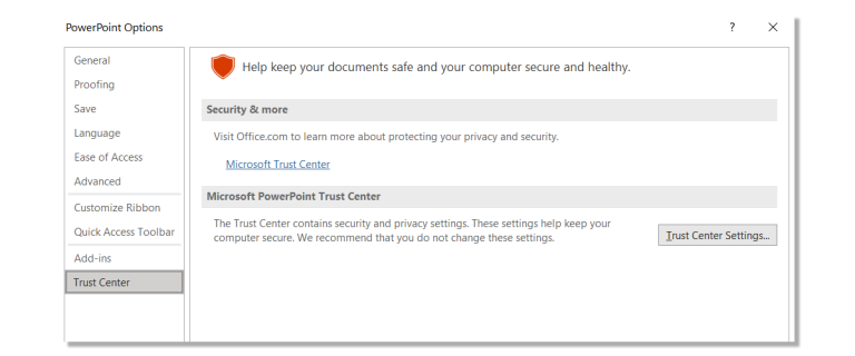 How To Disable Protected View in PowerPoint, Word & Excel